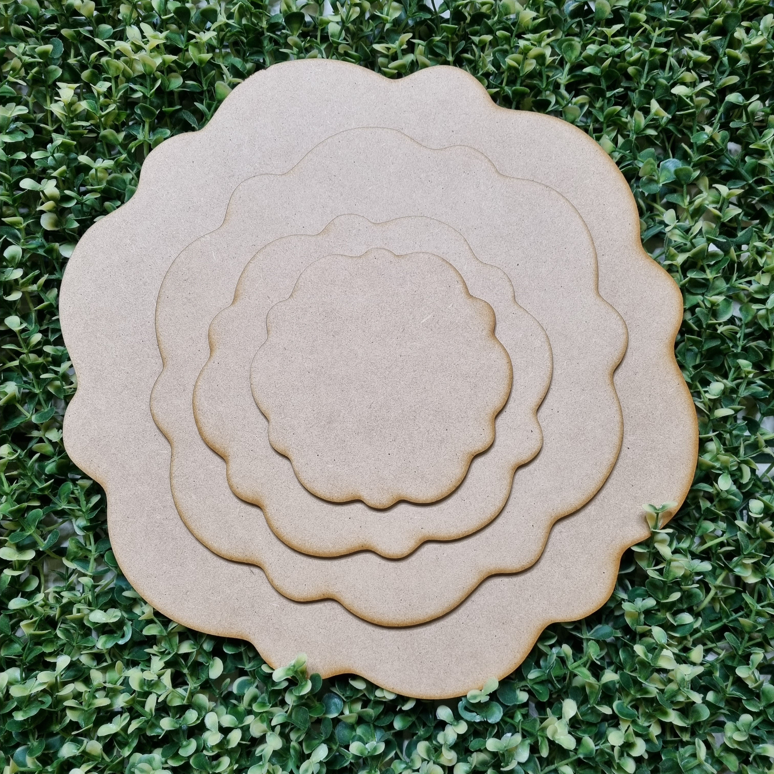 Rim Templates - Fancy Edge - Set of 4 | Ms Fancy Pants Laser Engraving